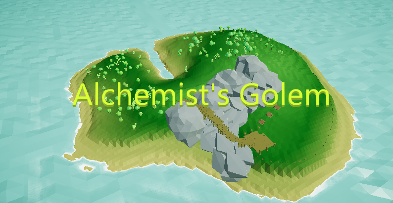 Alchemist's Golem by Alzhar