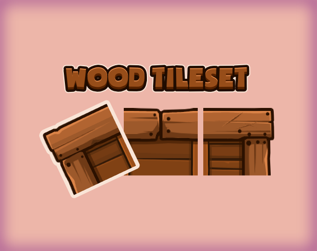 Wooded tile set by Robert Brooks - gamedeveloperstudio.com