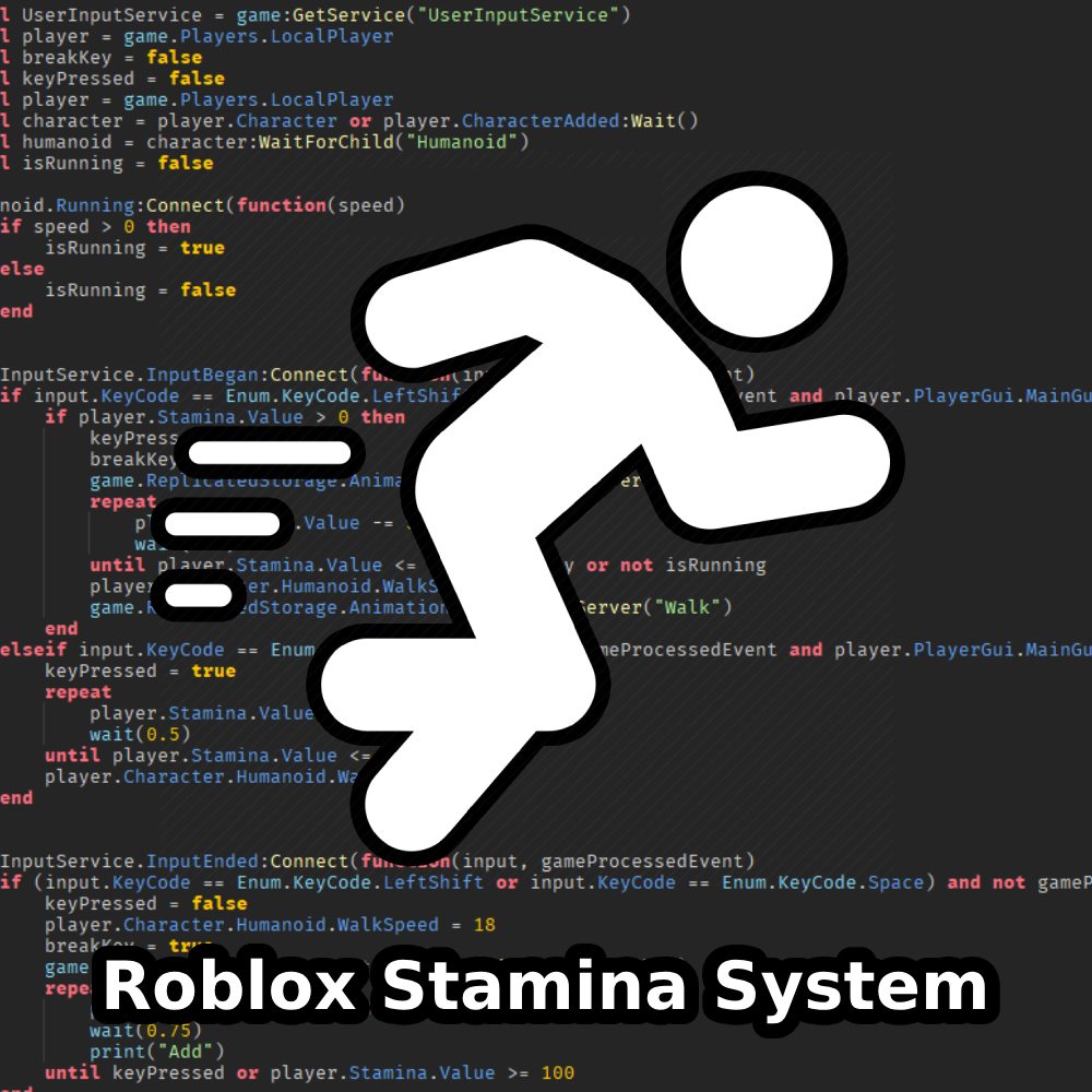 Roblox Stamina System by Captain_Script
