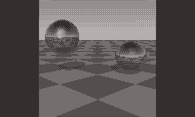 Obligatory Chrome Balls over a Checkerboard - Raydiant by Elecorn
