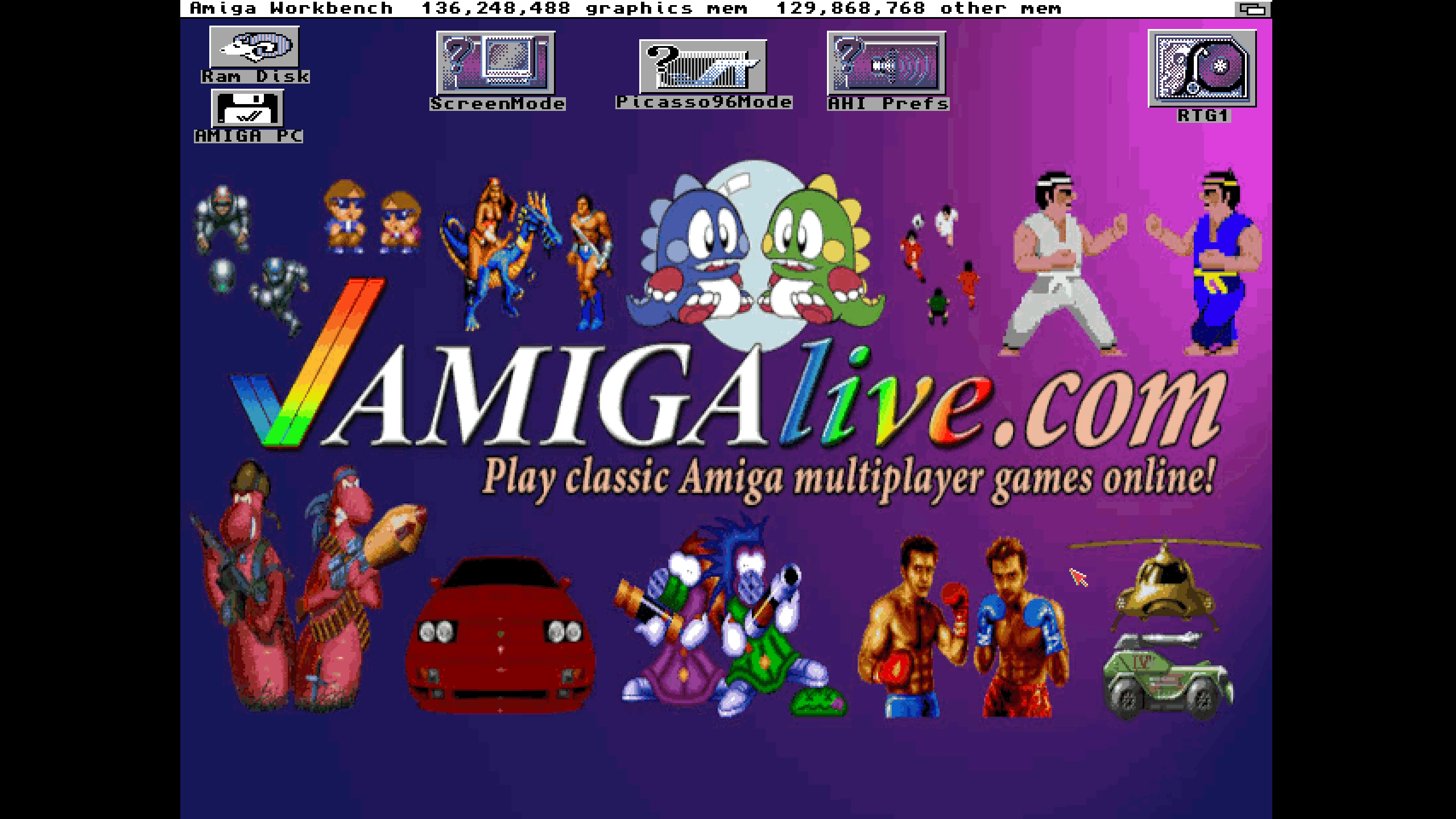 AmigaLive/Lemon Amiga RTG Boot Disk by lifeschool @ lemonamiga