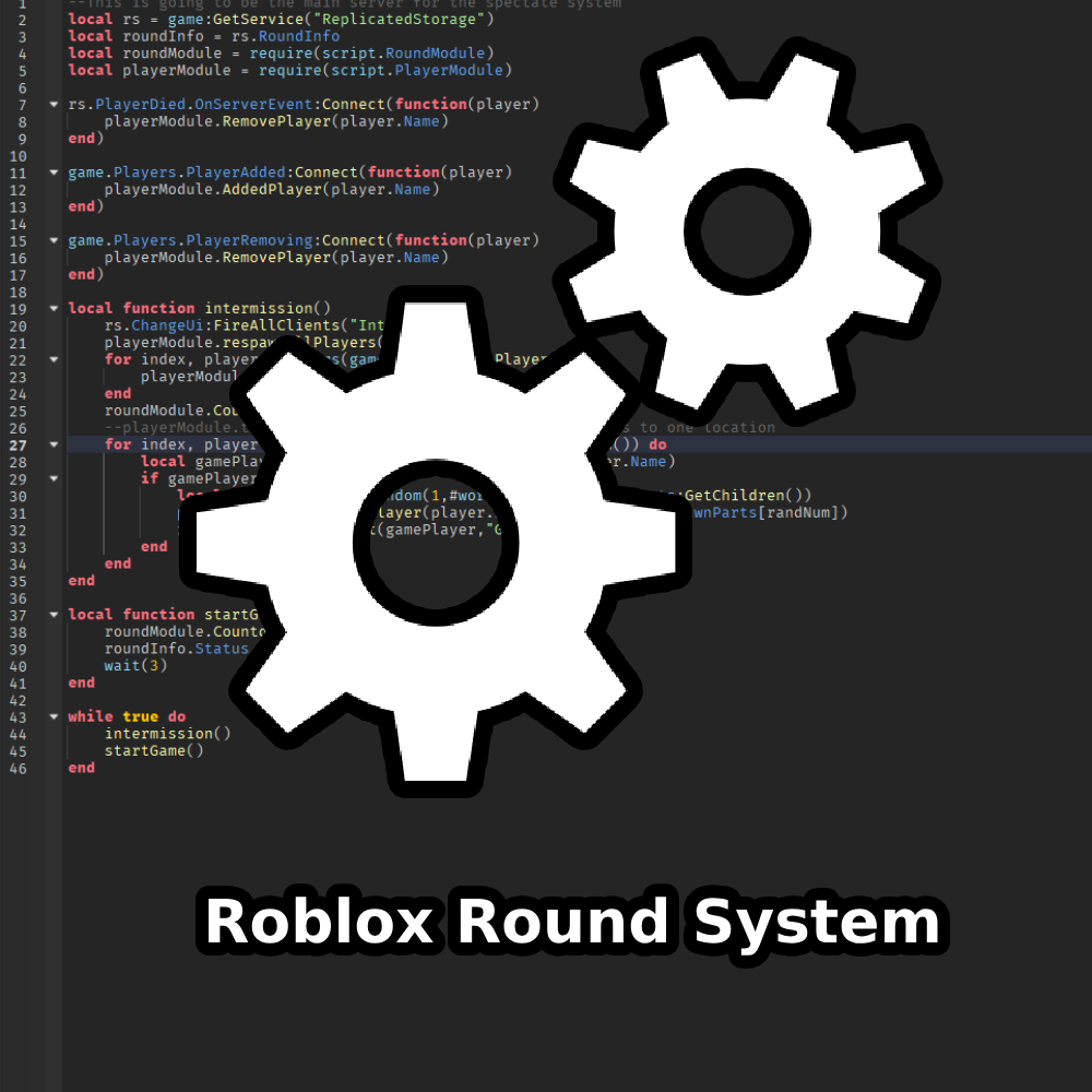 Roblox Round System by Captain_Script