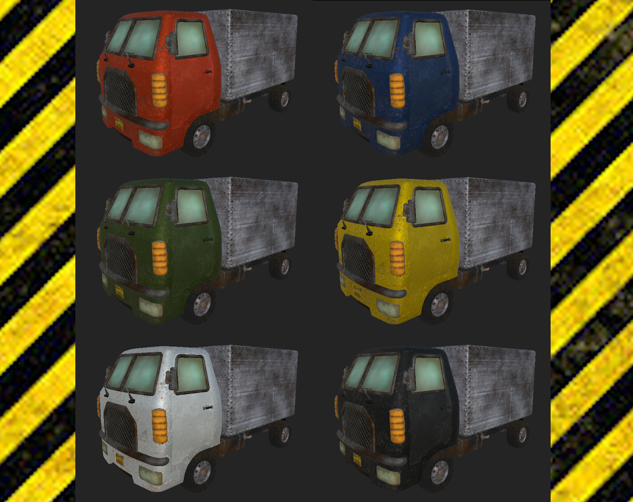 Old Rusty Truck inspired in URSS by Gabriel_Adriano