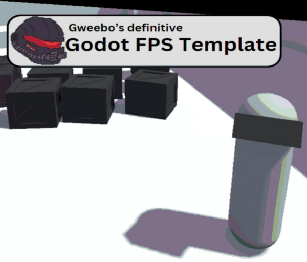 Gweebo's FPS template for GODOT 4.3 by Gweebo
