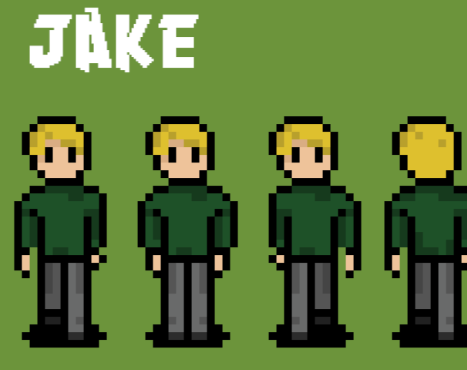 Pixel character sprites by as_megid