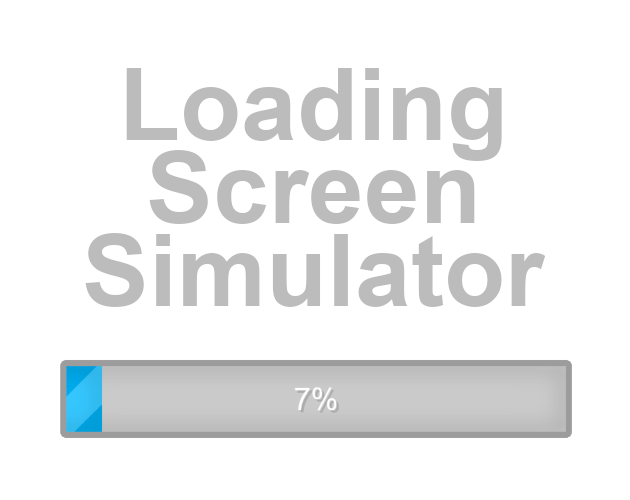 Loading Screen Simulator by VibeDev