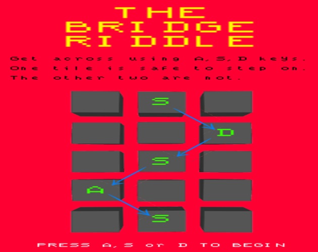 The Bridge Riddle by Dabble Games for CONSTRUCT JAM 2025 - itch.io