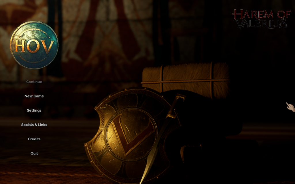 Main Menu with love ! - itch.io