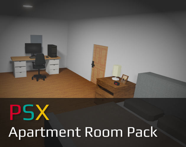 Apartment Room PSX Asset Pack by Madf Games