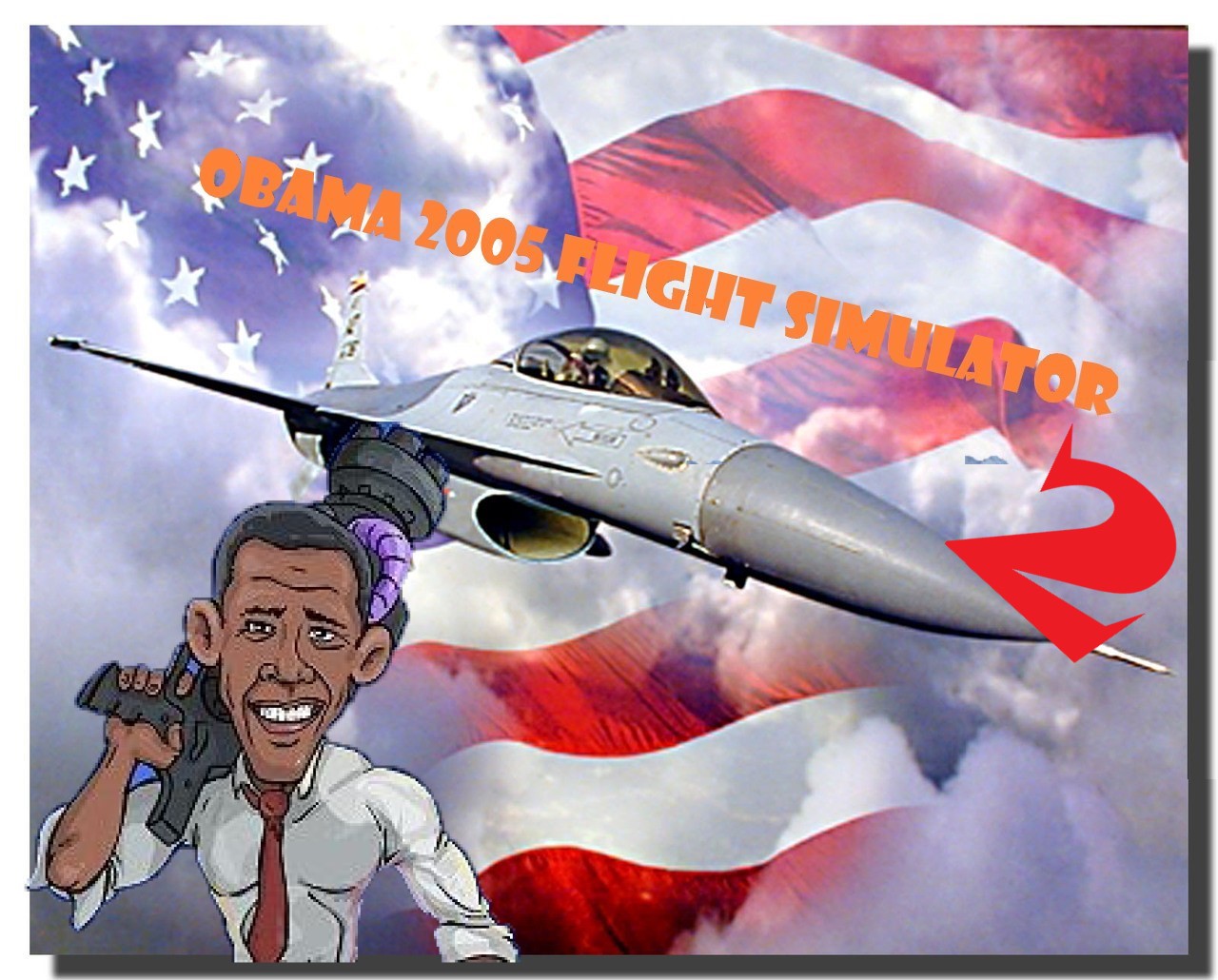 Obama flying simulator 2 by GORJ Studio