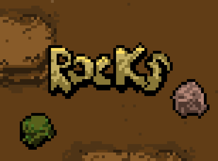 Rocks Pixel Asset 16 x 16 by Artifactium
