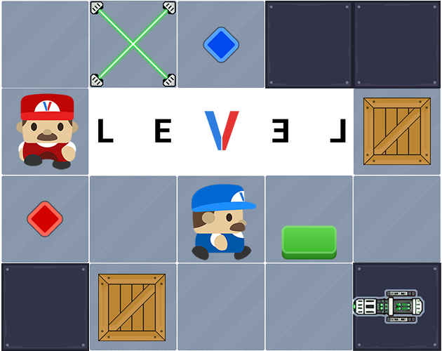 LEVEL - Reverse Maze Puzzle by Ready Square