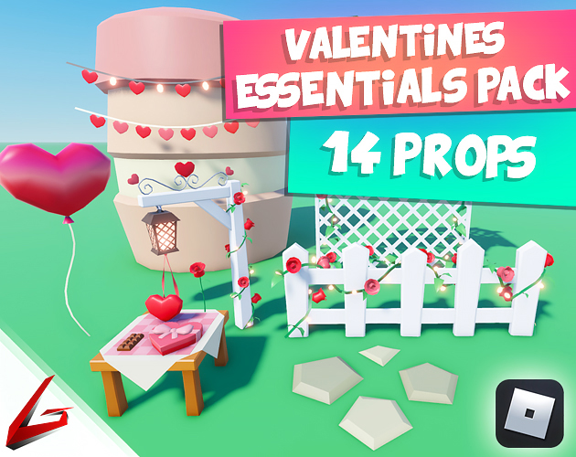 Roblox Asset Pack - Valentines Essentials Pack by GrieverXVII