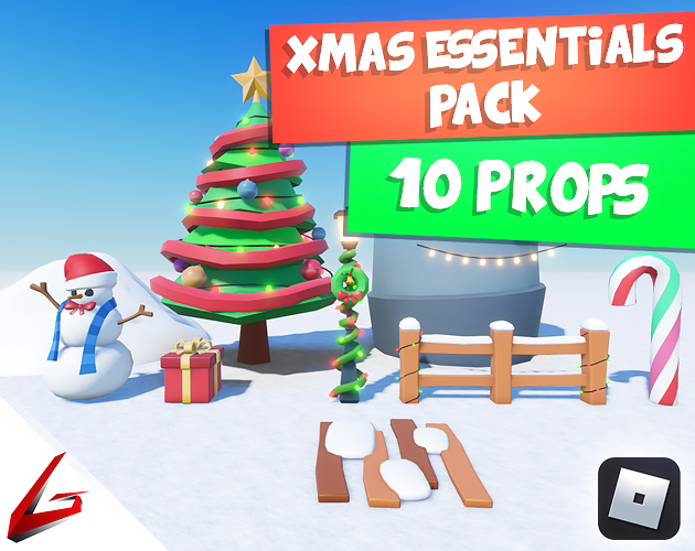 Roblox Asset Pack - Xmas Essentials Pack by GrieverXVII