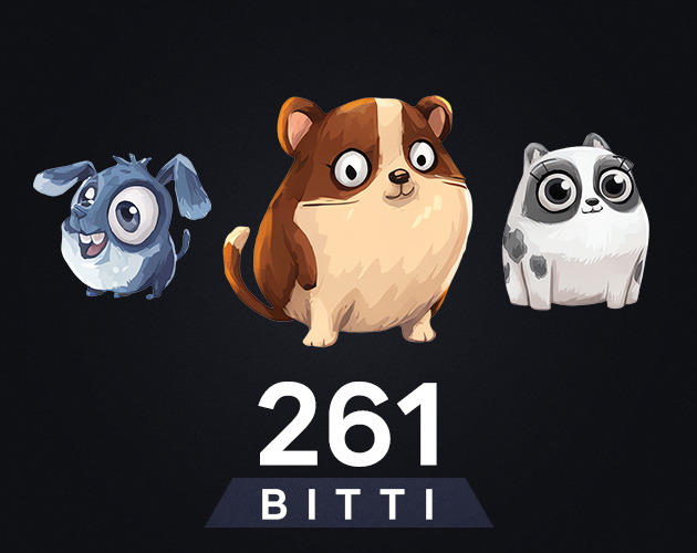BITTI - Animal Characters 261 Images by BITTI LAB