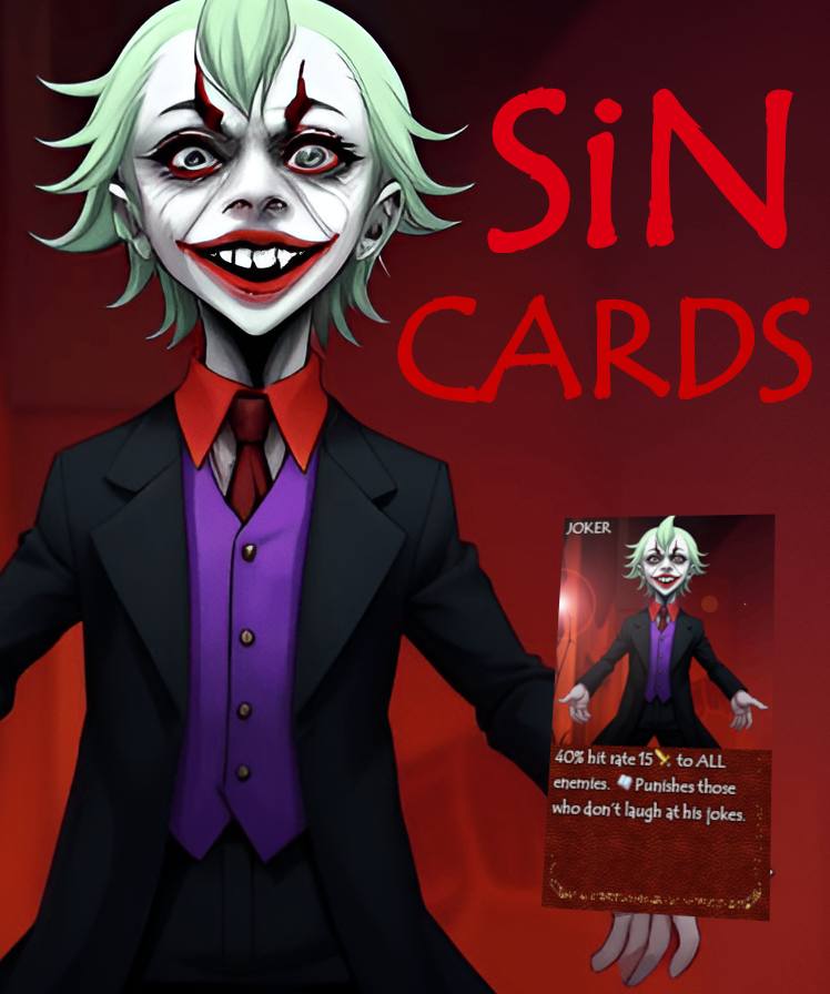 SIN CARDS: Welcome to the Netherworld by Light Wynand Smit