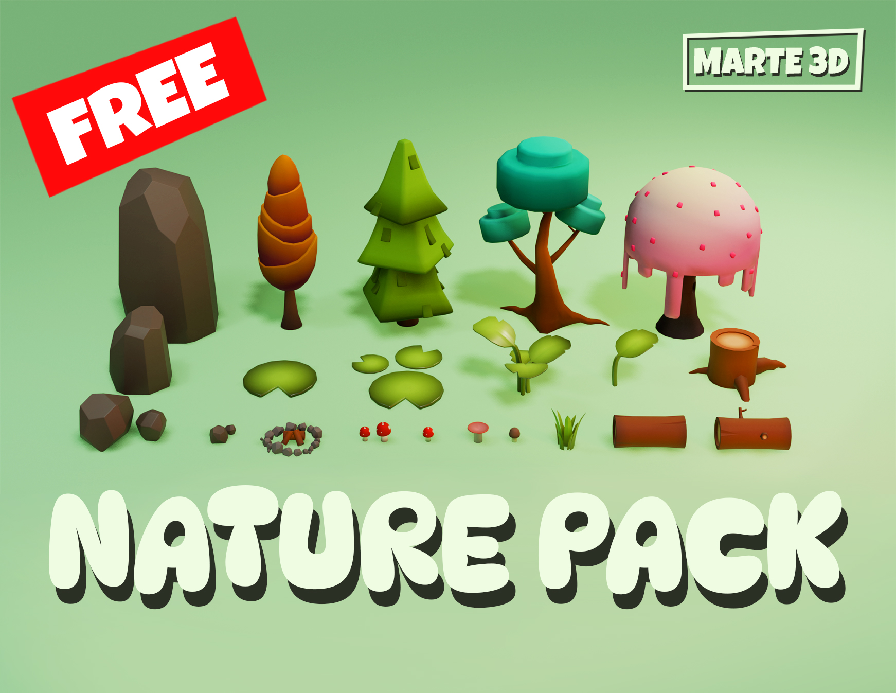 Nature Pack - MARTE 3D by MARTE 3D