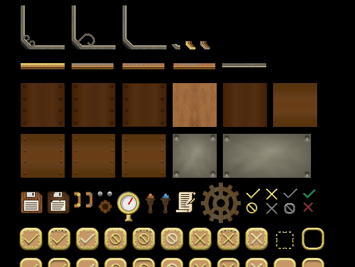 Steampunk & Fantasy UI Pack by Positron