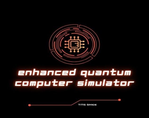 Enhanced Quantum Computer Simulator by TMS Space