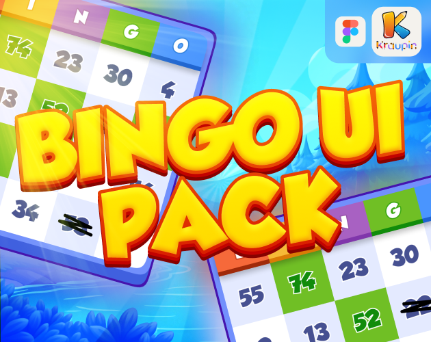 BINGO UI PACK by Kraupin - UI Designer