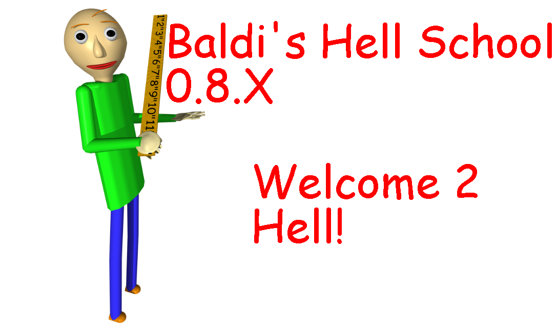 Baldi's Hell School + 100 Endless Notebooks Challenge! (Plus 0.8.X) by ...