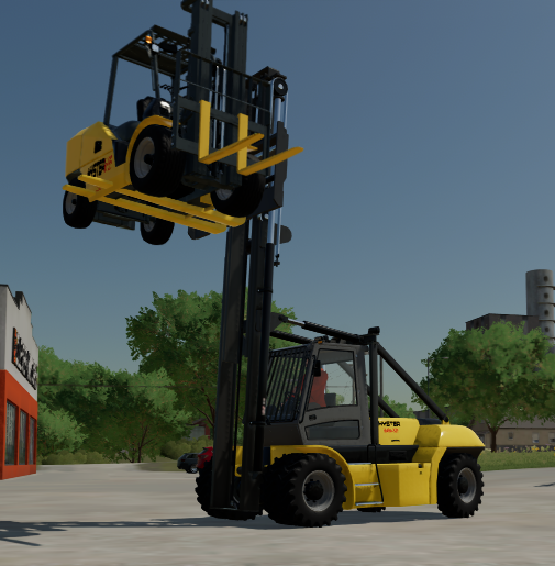 Hyster H450-XD High Capacity Forklift by Steiger 715 Modding