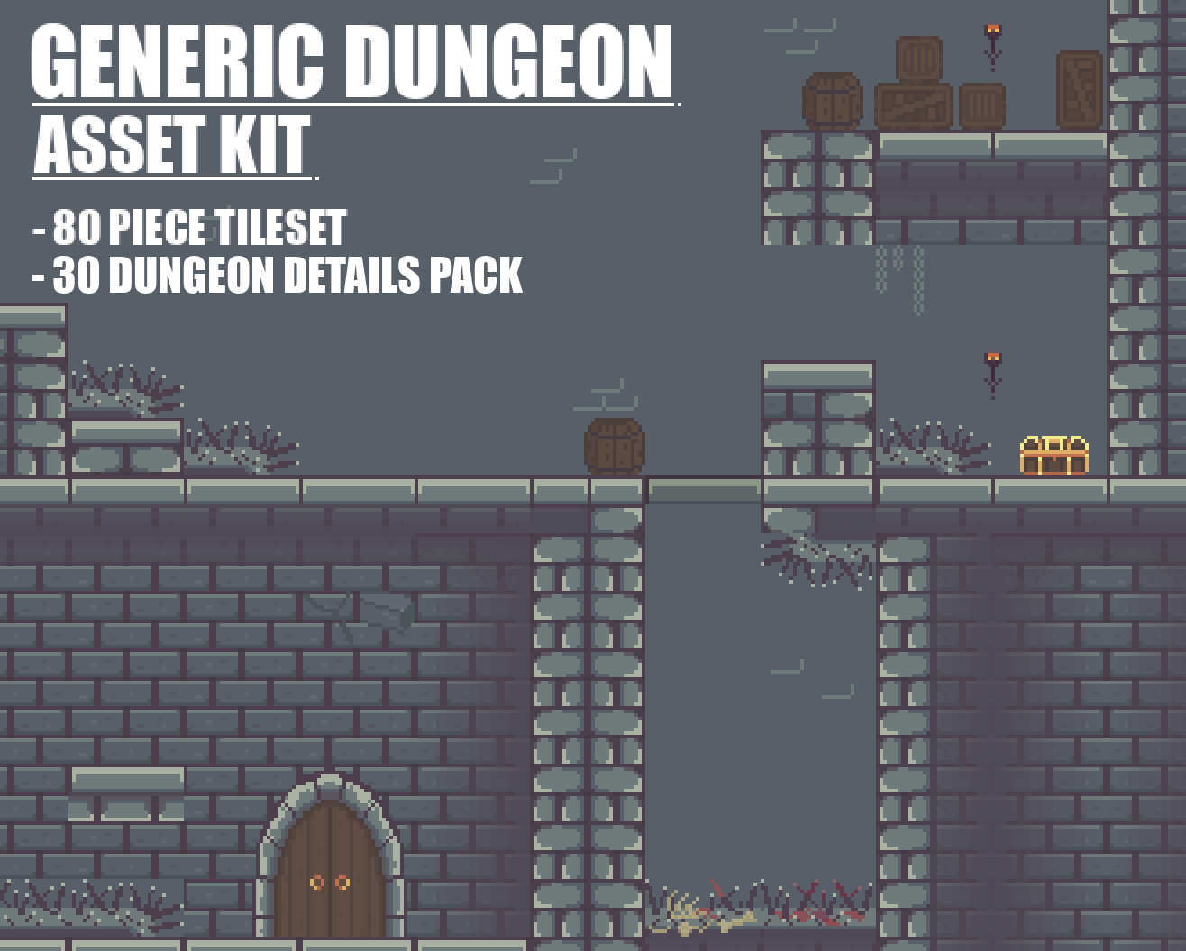 Generic Dungeon Asset Kit by ZENITH-H