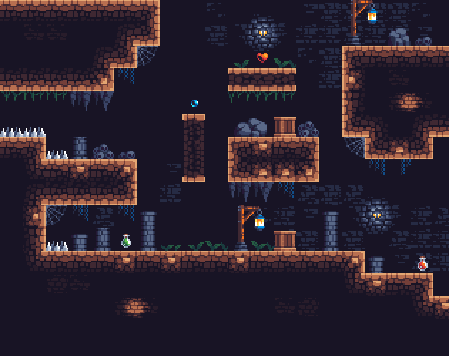 Platformer Dungeon Pack by codecrackers