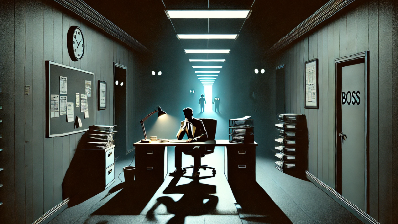 Haunted Office Boss by Nunaavy