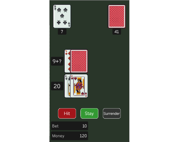 Simple Blackjack by protein_no1