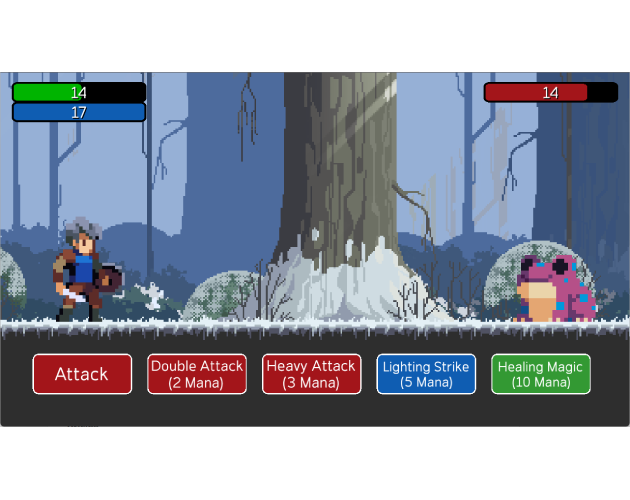 Simple Turn-Based RPG by protein_no1