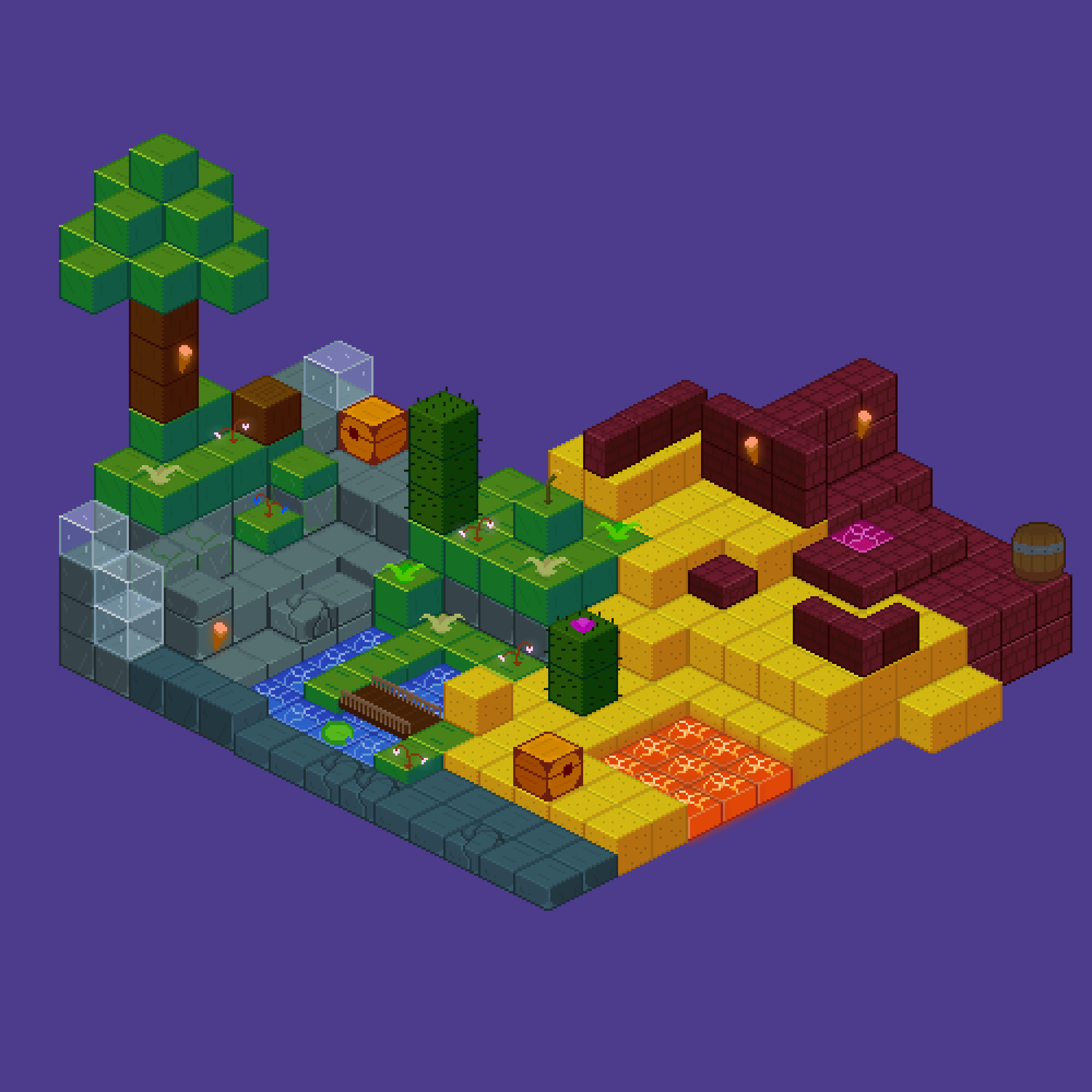 Complete Tileset for Every Genre by Galactic Honey