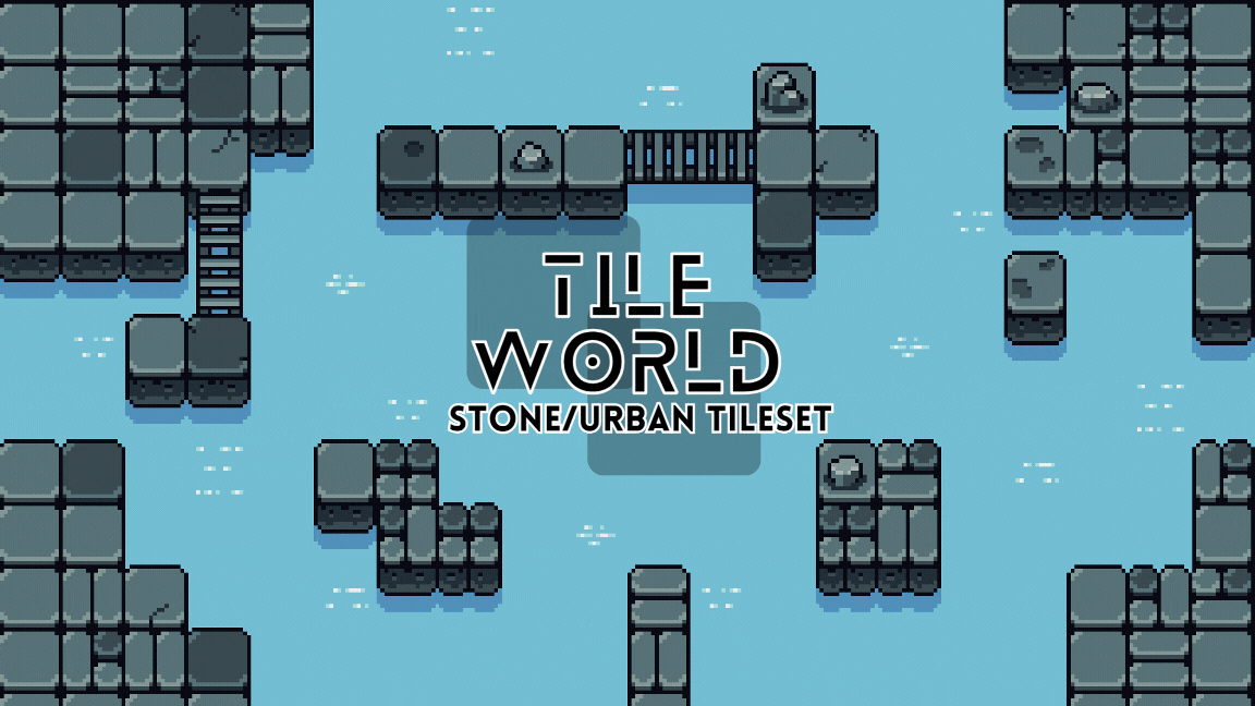 Tile World - Stone/Urban Tileset by Adam Childs