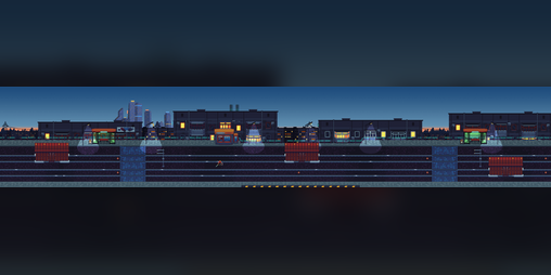 Cyberpunk Side Scroller Headstart Art Pack by renrengrin
