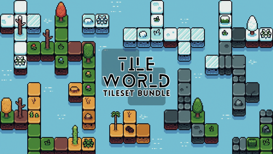 Update #3 - Sprite Walk - Tile World - Tileset Bundle by Adam Childs