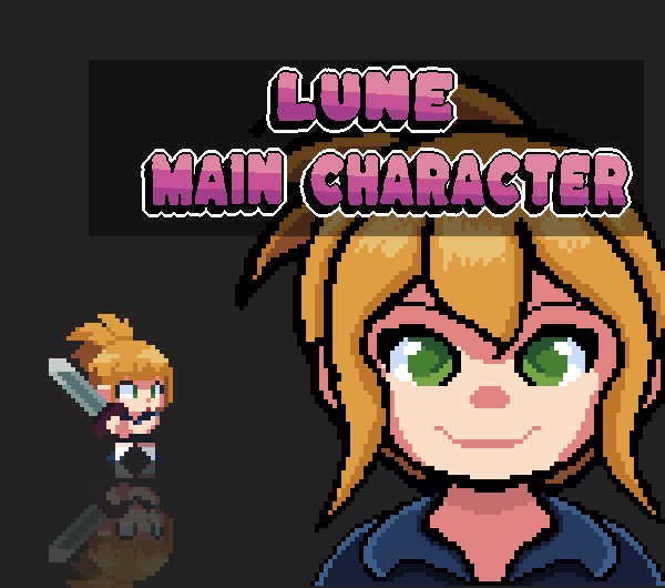 Devlog - Main Character - Lune by Dead Pixels
