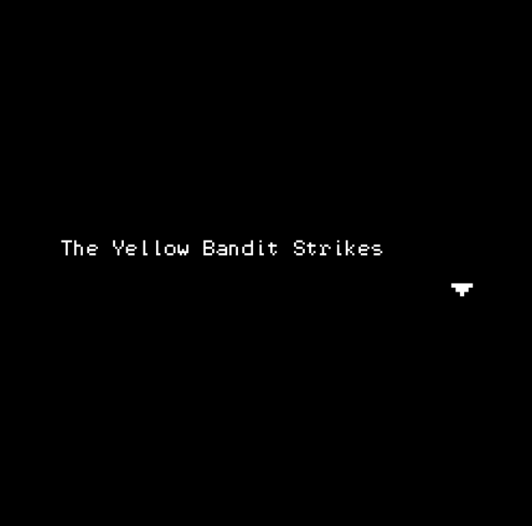 The Yellow Bandit Strikes by Pandee