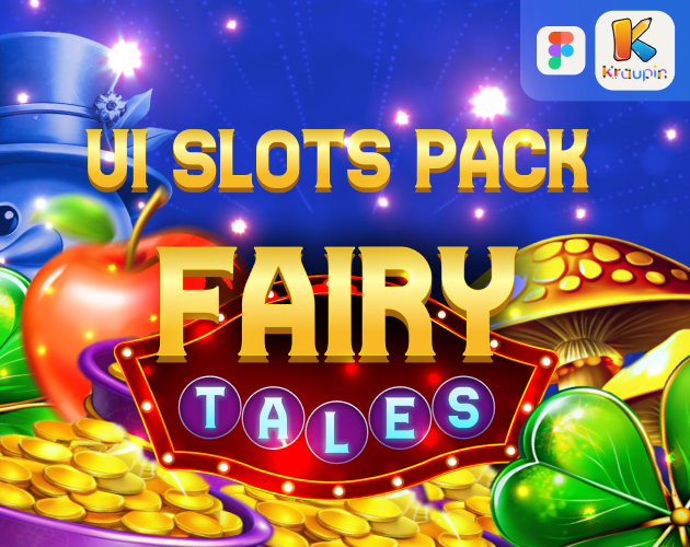 UI SLOTS PACK: FAIRY TALES by Kraupin - UI Designer