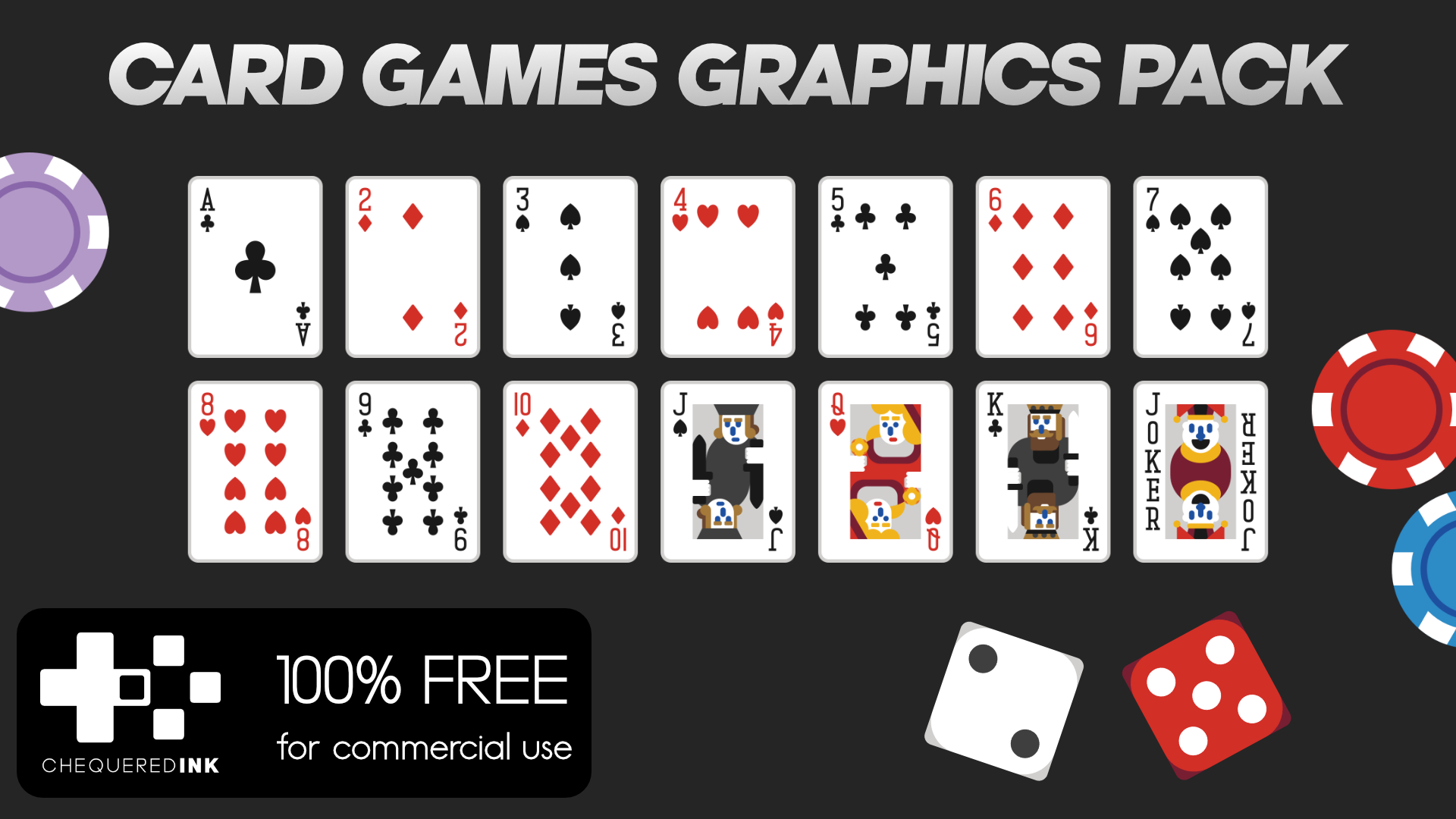 Card Games Graphics Pack by Chequered Ink
