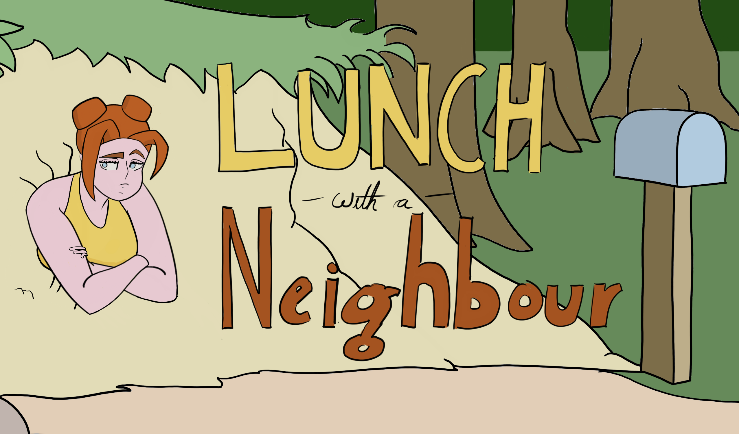 Lunch with a Neighbour by 50l0m0n