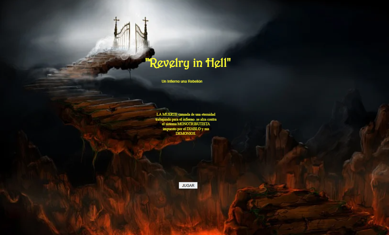 Revelry in Hell by Dario Cano Valdegaray