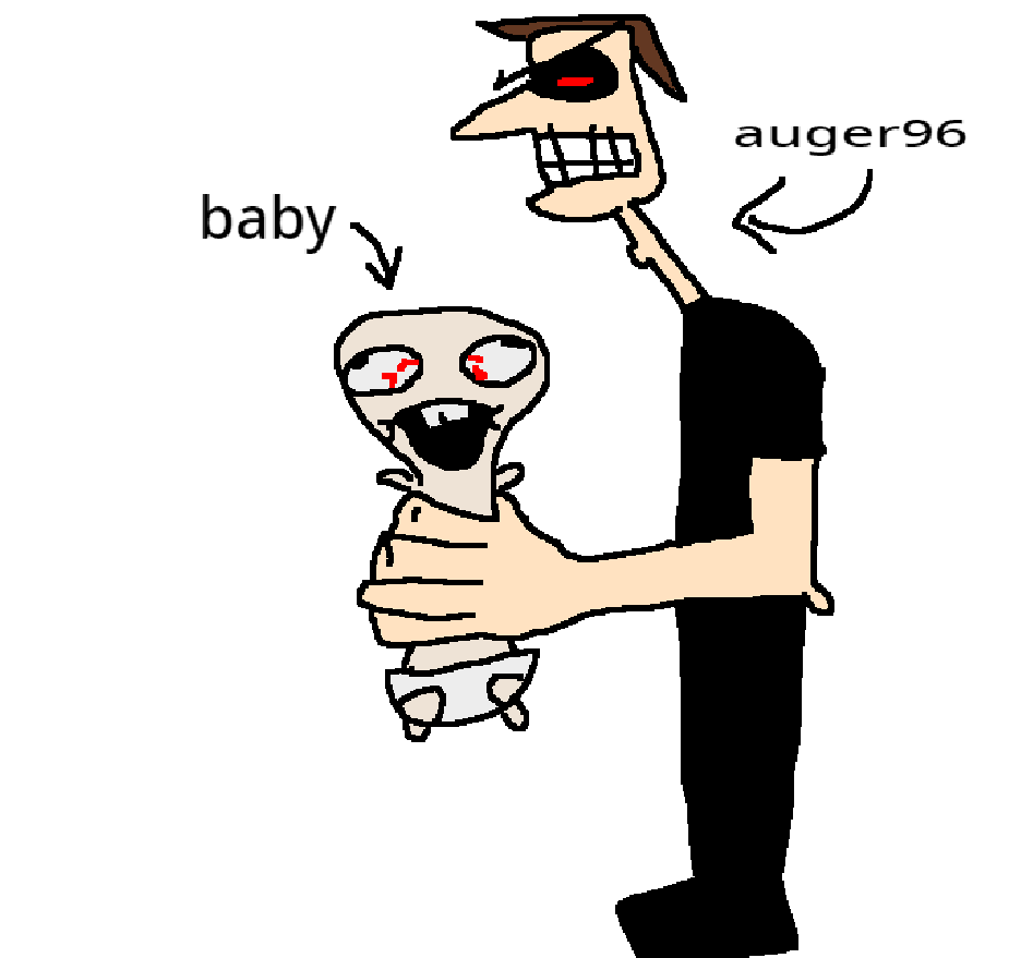 eating baby game by Tesil