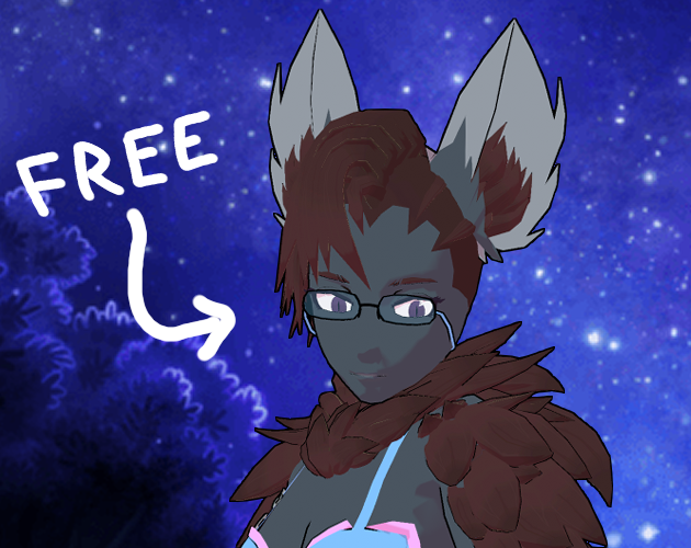 Free to use Lamia VTuber Model by FluffyPhocks