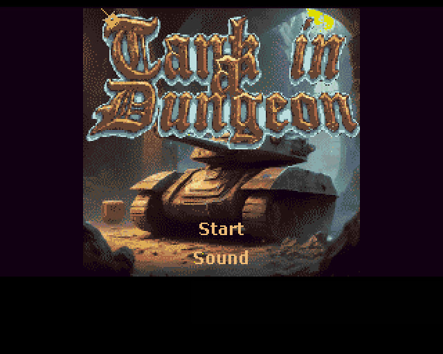 Tank in a Dungeon (Amiga) by Rozsoft