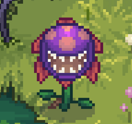 Free Pixel Predator Plant Mob Sprites by Free Game Assets (GUI, Sprite ...