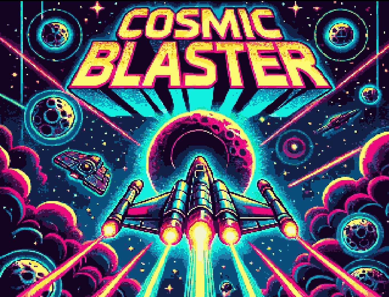 Cosmic Blaster by zener