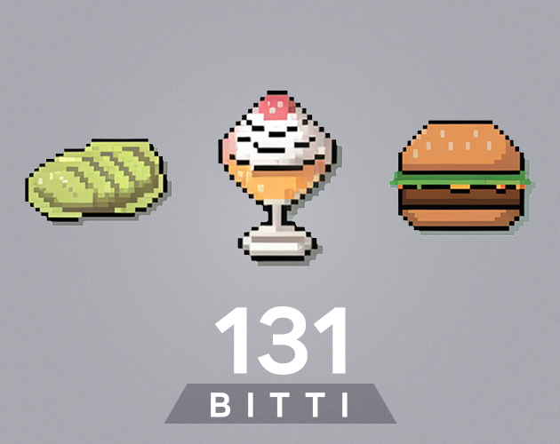 BITTI - Free Pixel Food Vol.1 - 131 by BITTI LAB