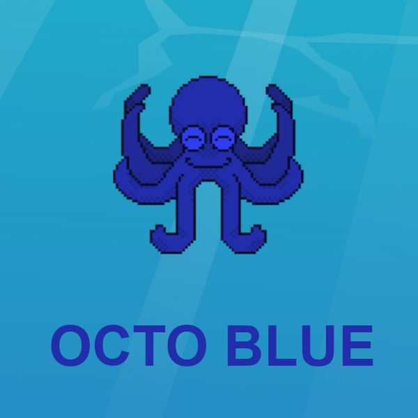 Octo blue by Babbou