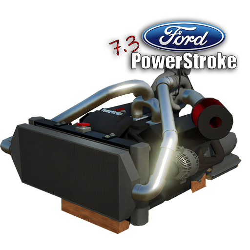 FS25 Ford 7.3 PowerStroke Turbo Diesel by withthestovers