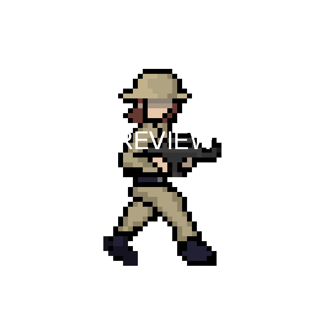 Pixel art female ranger by keltonwu